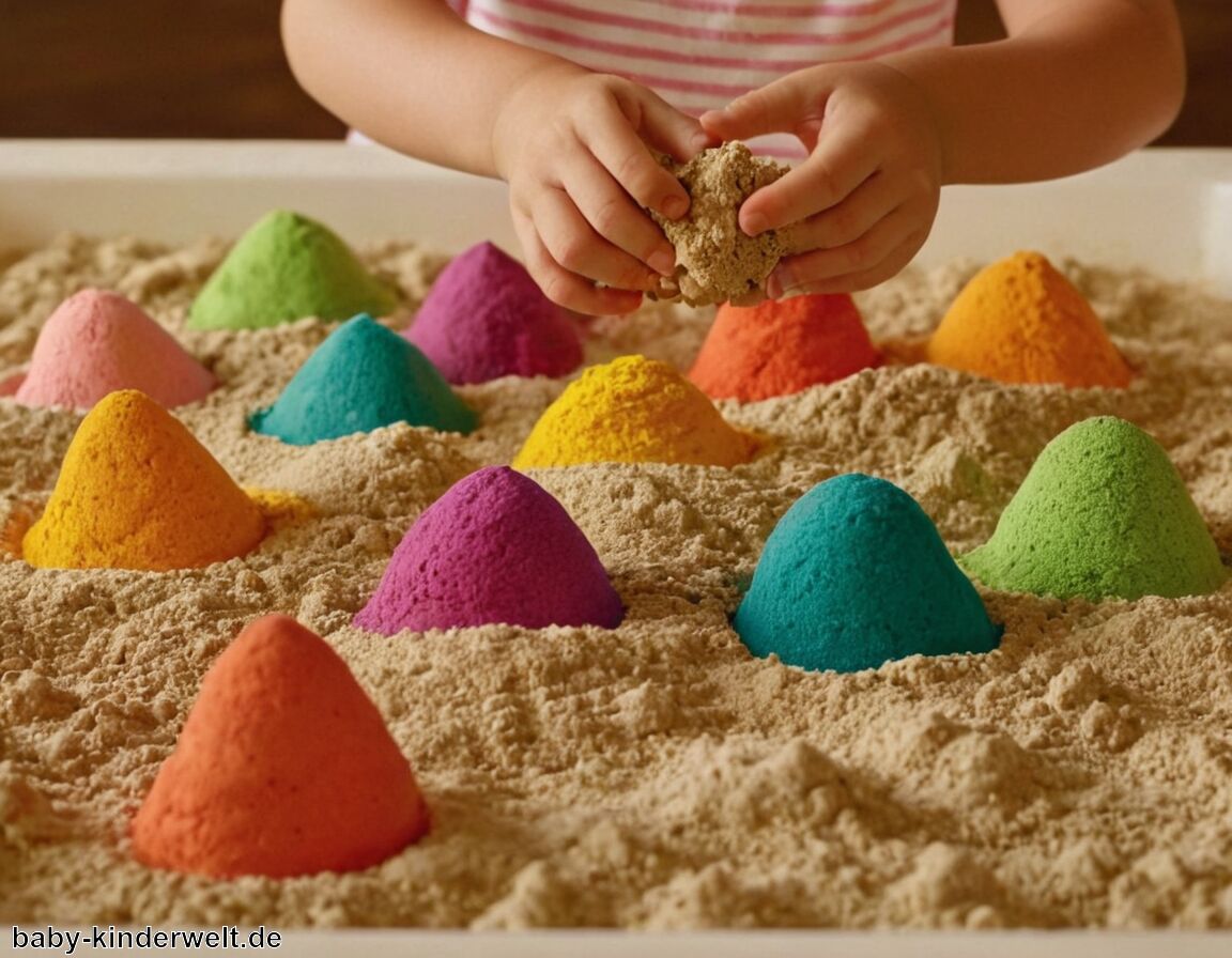 Fabelhafte Kinetic Sand Selber Machen Mit Vogelsand Fotos